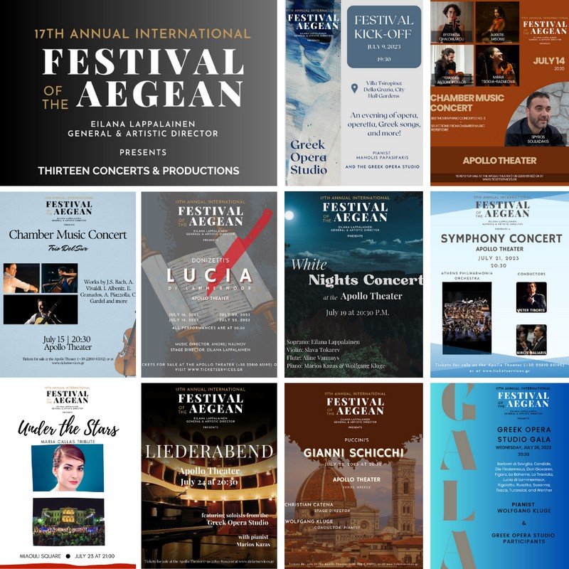 17th International Festival of the Aegean :: TicketServices.gr